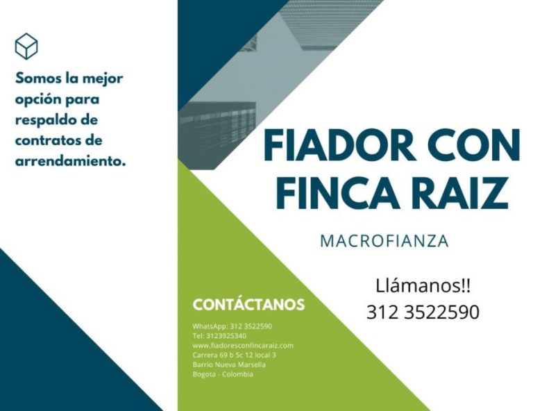 ¿Qué es un fiador con finca raiz? - 2025